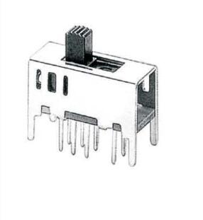 SS-22D03(2P3T)拨动开关【价格 厂家 接线图】-颖鑫电子