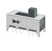 SS-24E02(2P4T)拨动开关 - 颖鑫电子